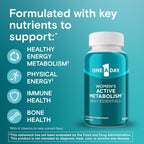 active metabolism multivitamin tablets
