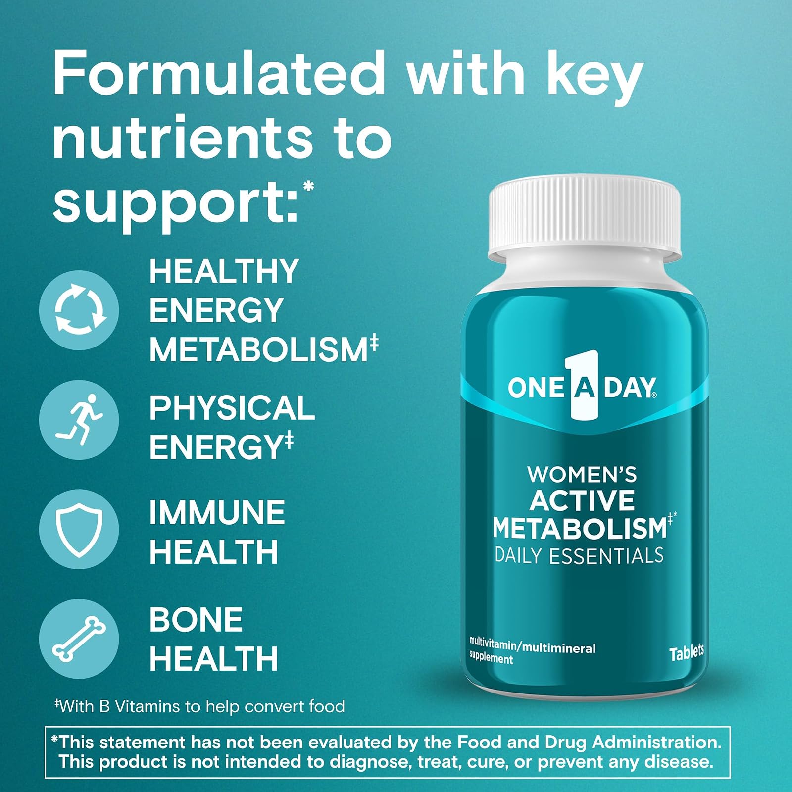 active metabolism multivitamin tablets
