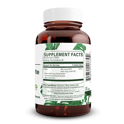 Active methyl folate for energy support