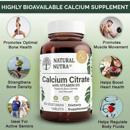 Active seniors calcium supplement