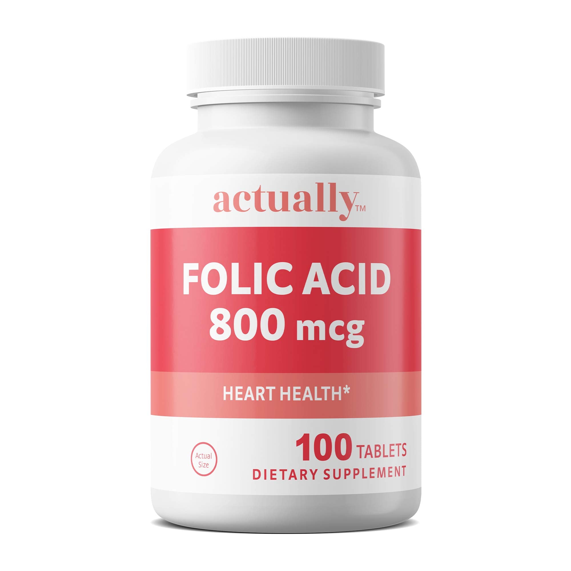 Actually Folic Acid 800mcg tablets