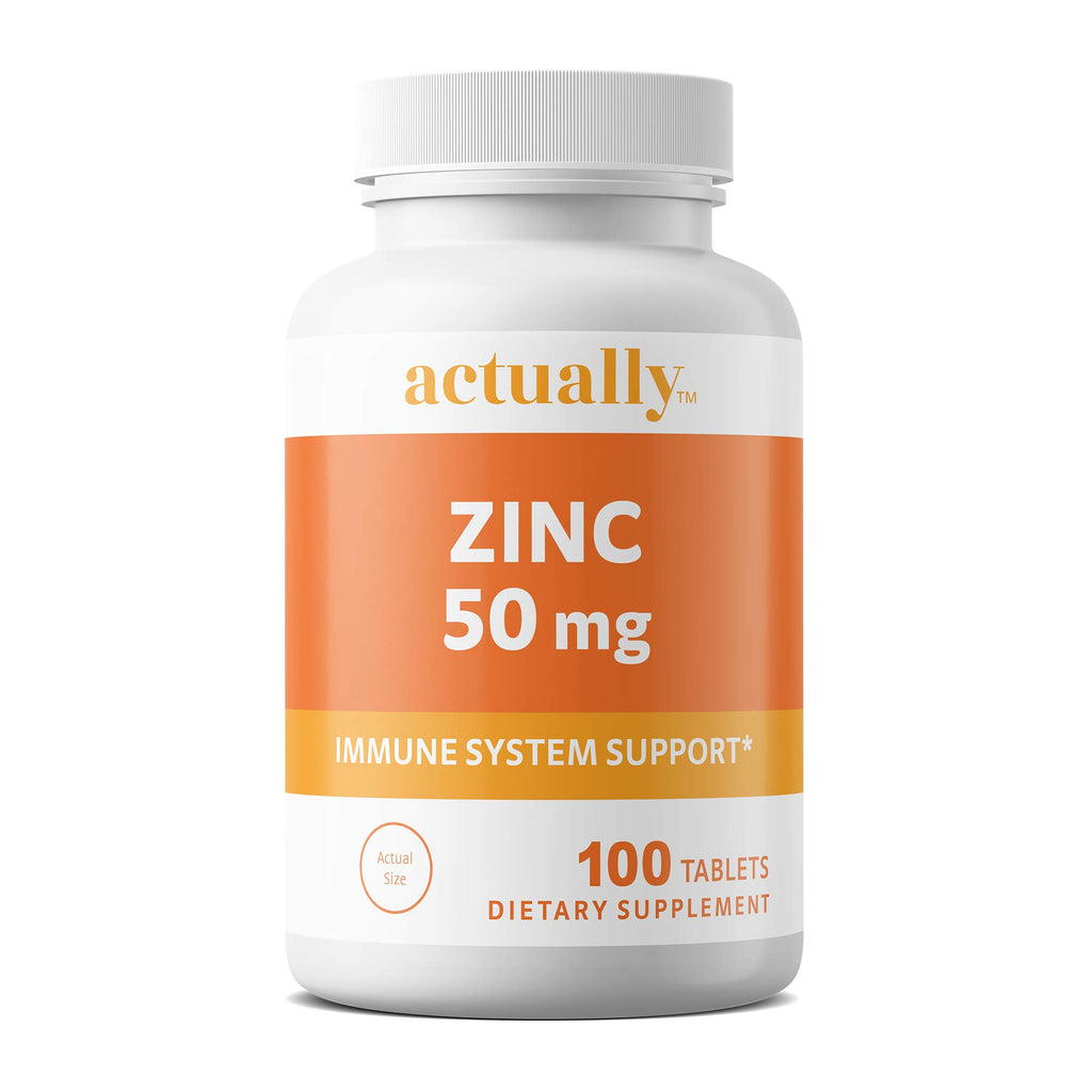 Actually Zinc immune support tablets