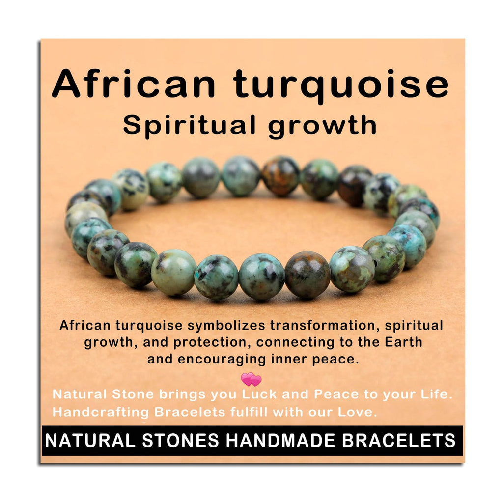 AD Beads African Turquoise Bracelet