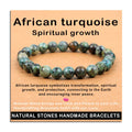 AD Beads African Turquoise Bracelet
