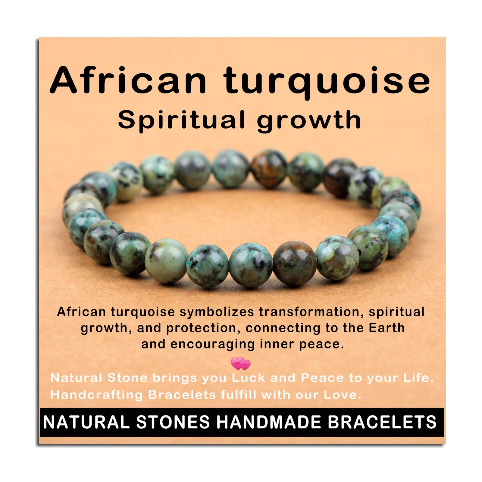 AD Beads African Turquoise Bracelet