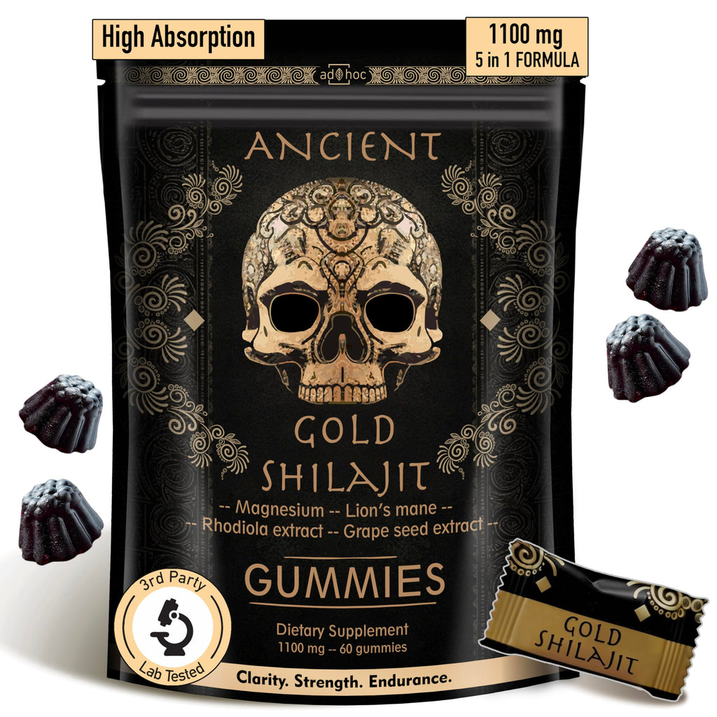 Ad Hoc shilajit gummies for energy