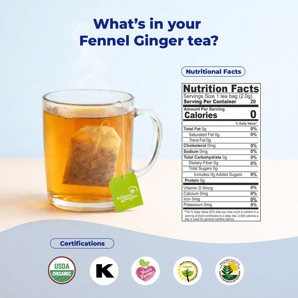 Adanim tea for immune support