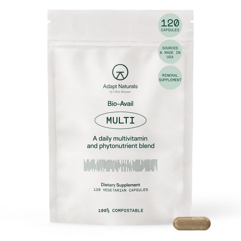 Adapt Naturals multivitamins for daily health