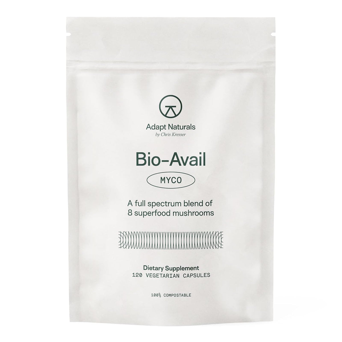 Adapt Naturals mushroom complex supplement