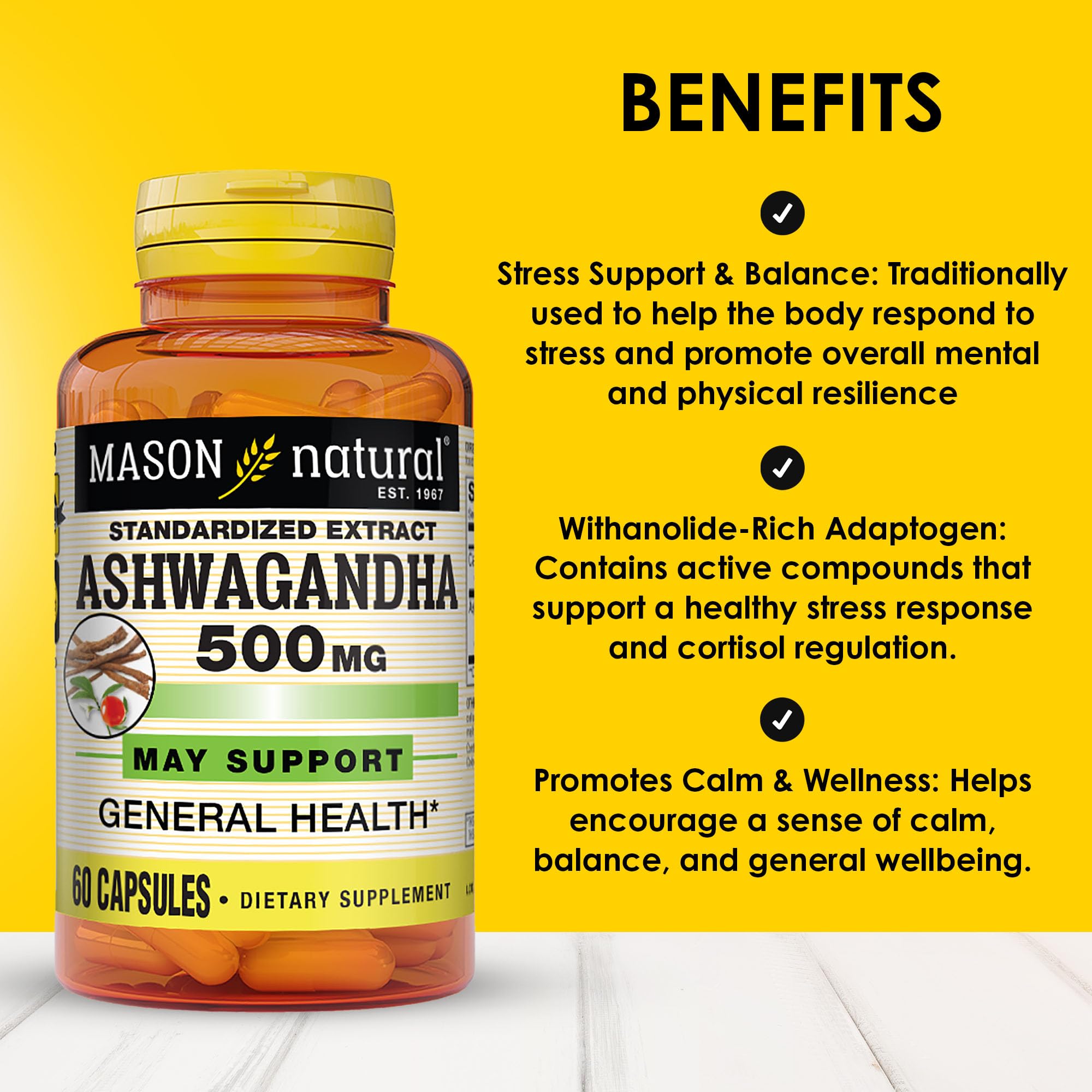 Adaptogen ashwagandha for daily wellness