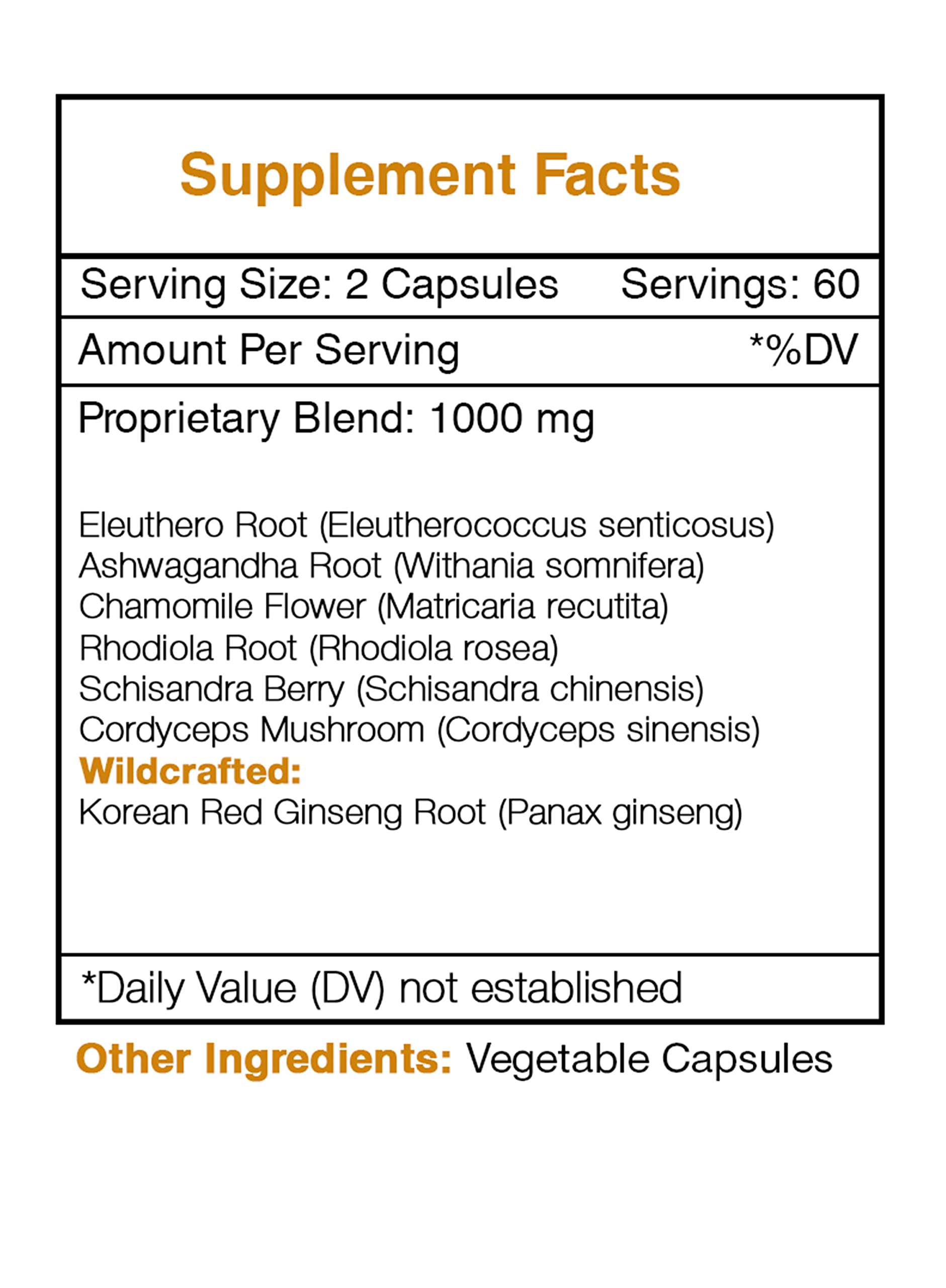 adaptogen blend for wellness support