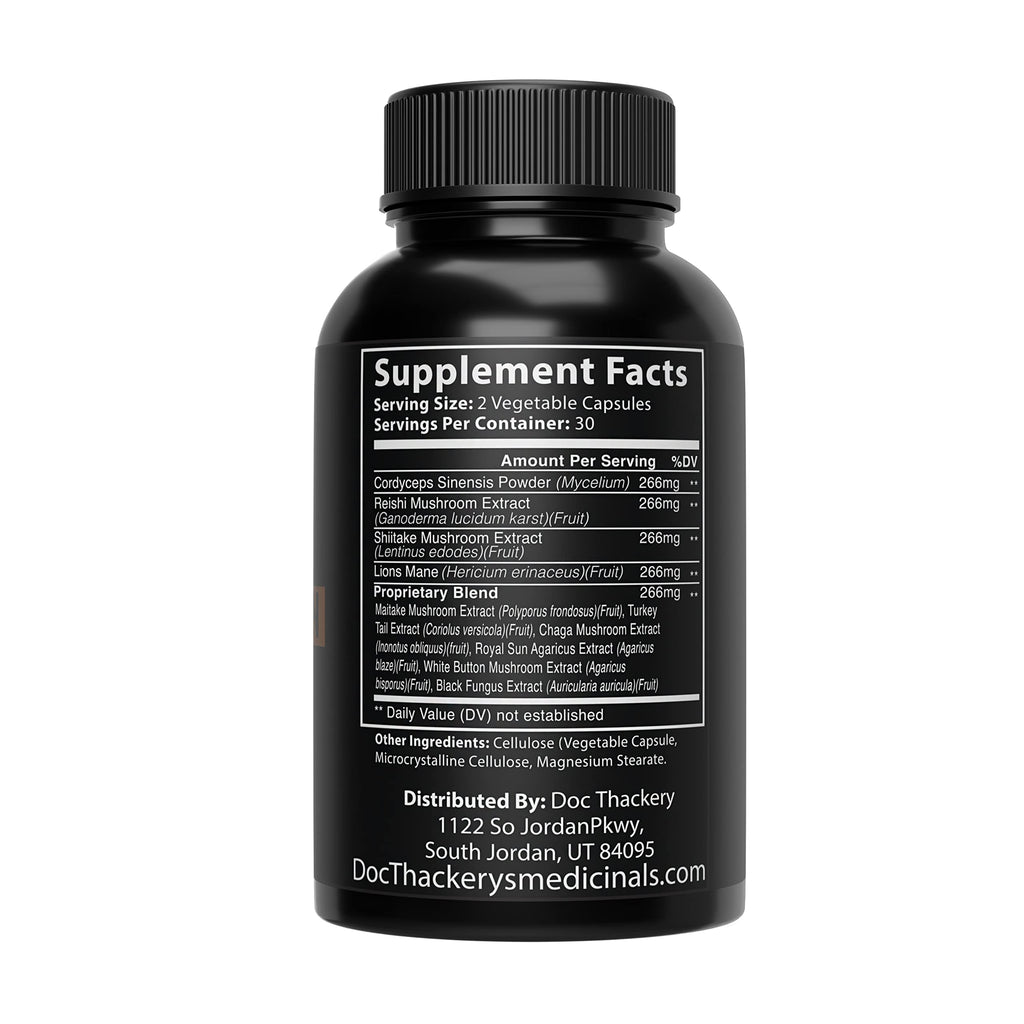 Adaptogen blend with Lion's Mane mushrooms