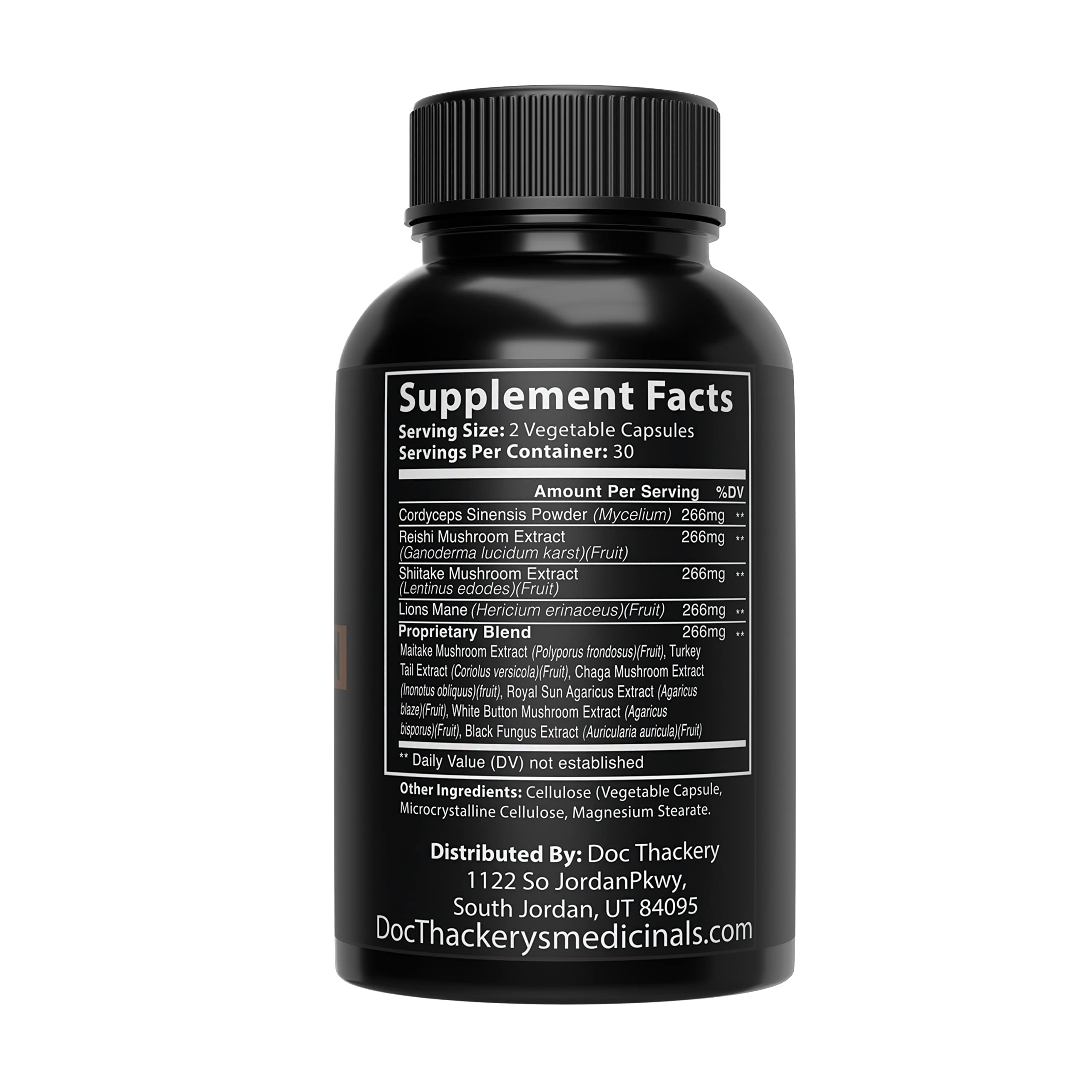 Adaptogen blend with Lion's Mane mushrooms