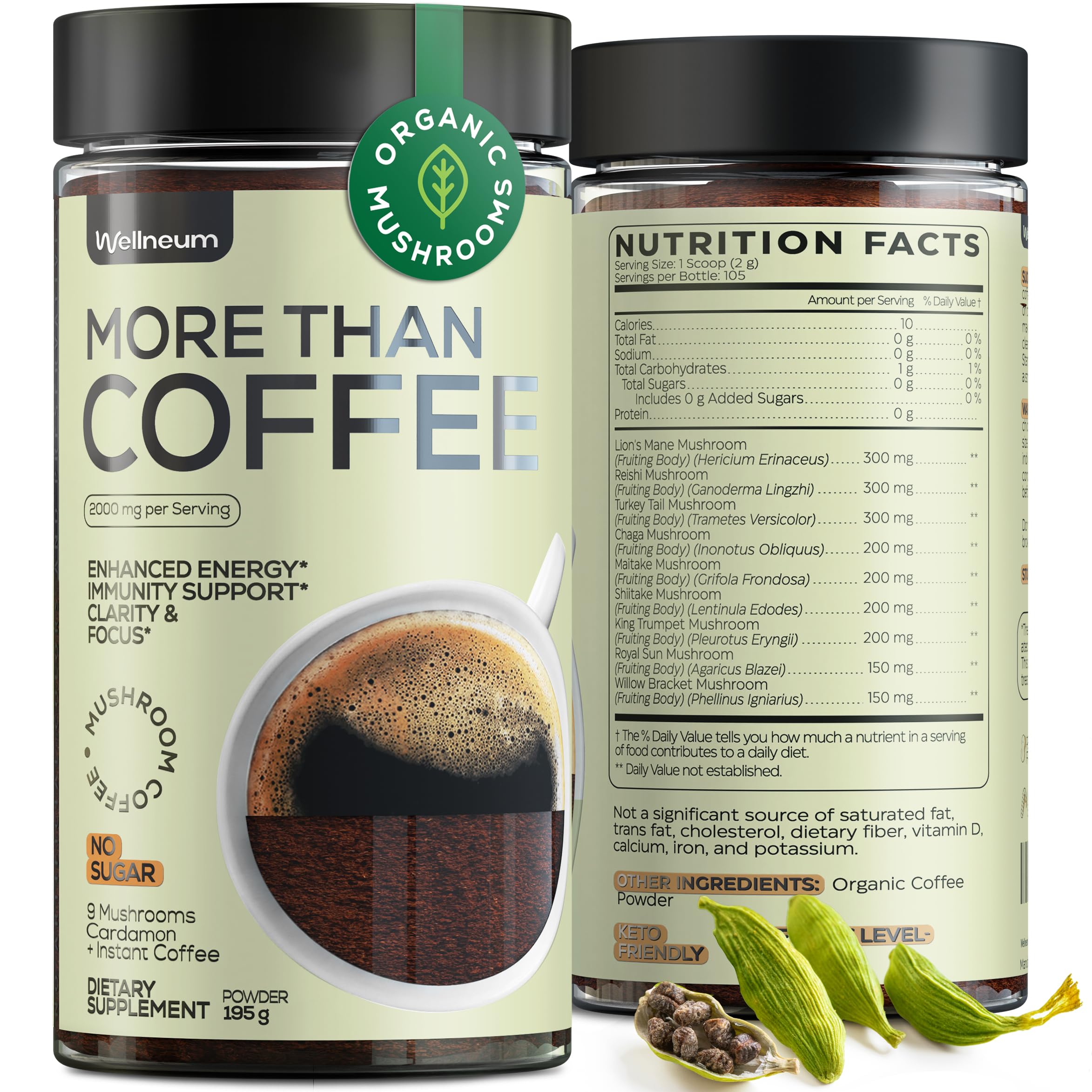 adaptogen blend with lion's mane