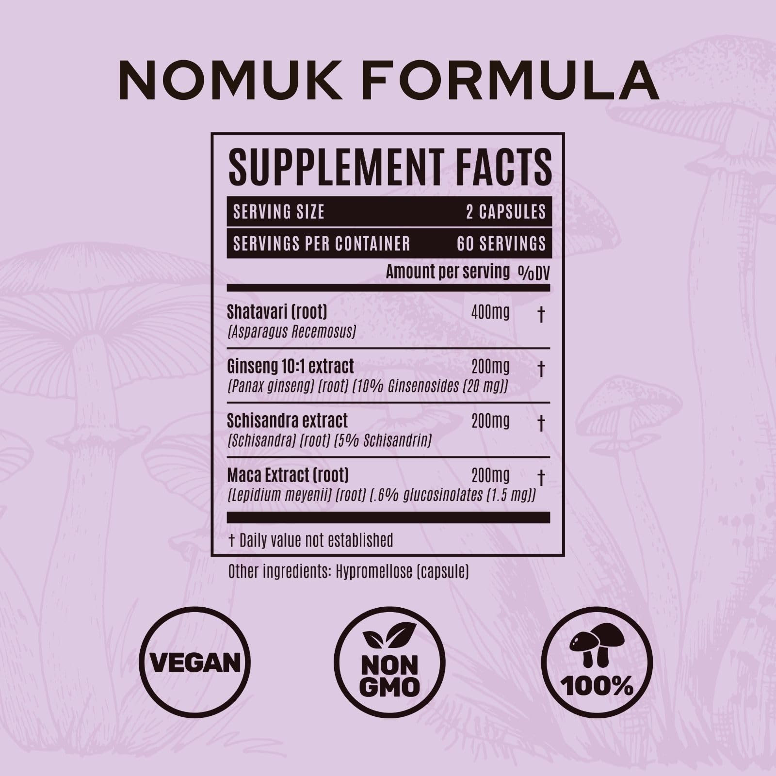 adaptogen blend with maca and ginseng