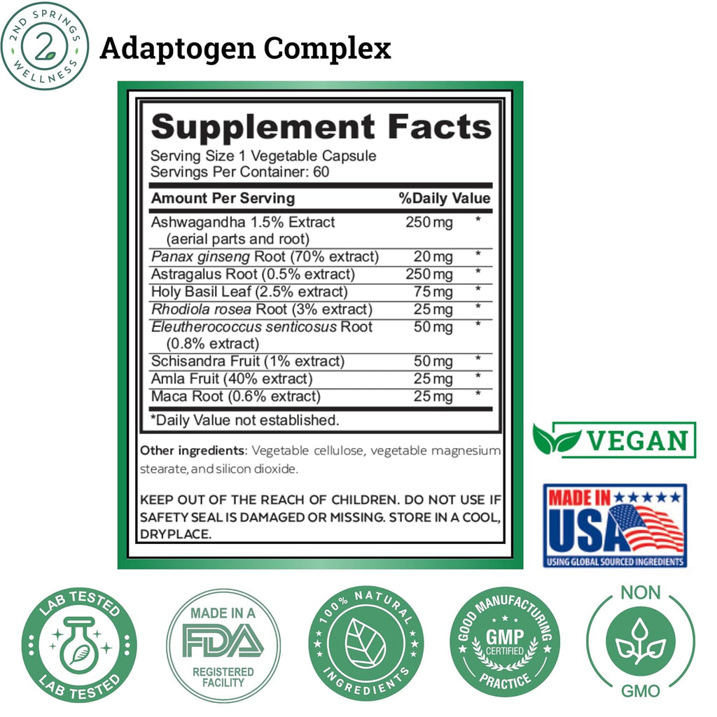 adaptogen complex for balanced mood