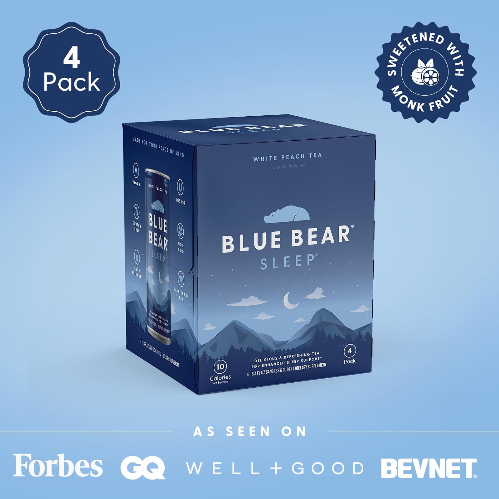adaptogen drink for calming bedtime routine