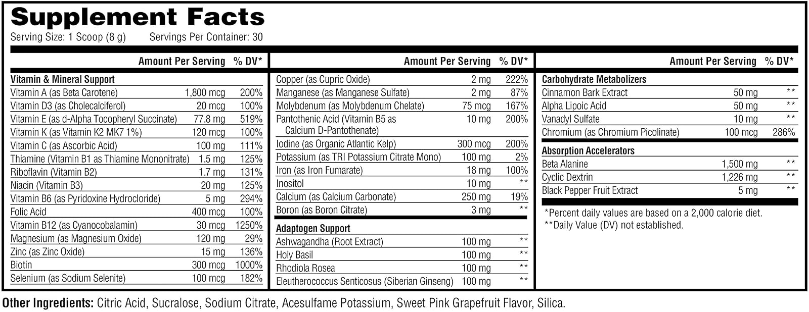 adaptogen multivitamins for daily wellness