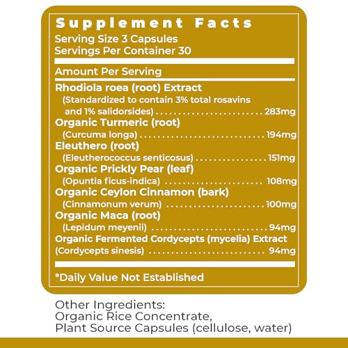 Adaptogen-R3 for balanced energy levels