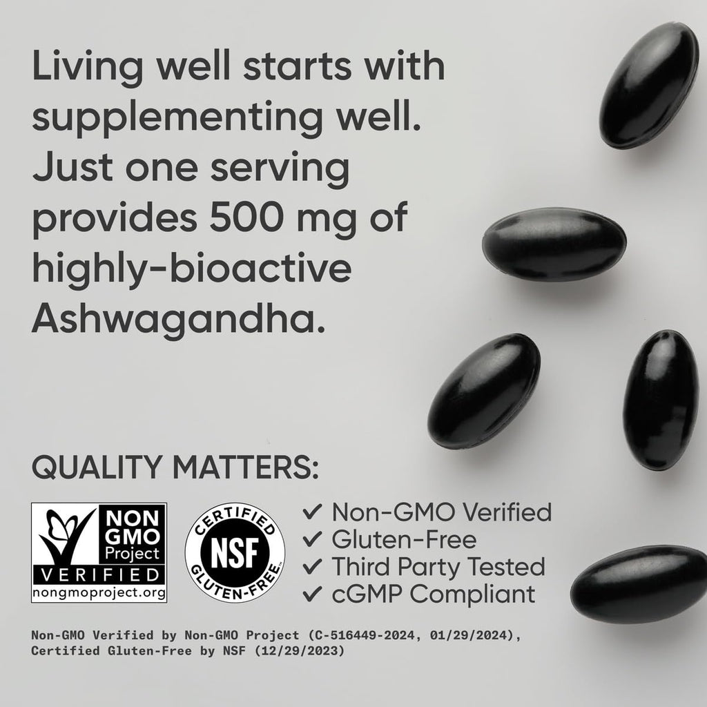 Adaptogenic ashwagandha for daily use