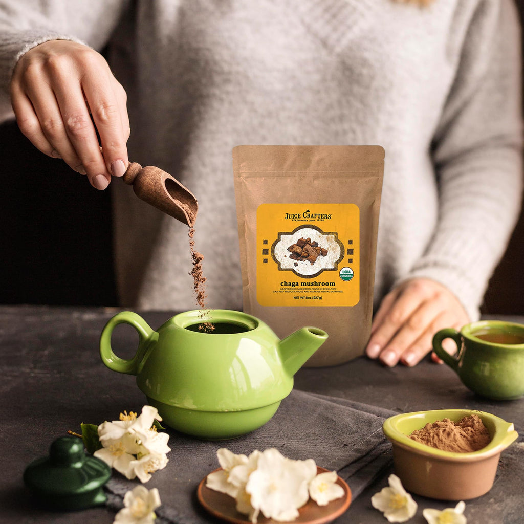 adaptogenic benefits of chaga mushrooms