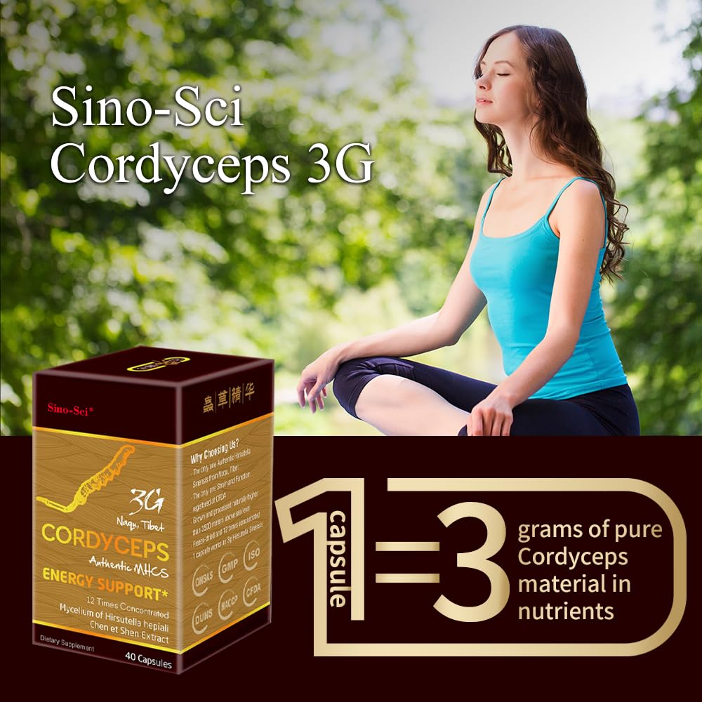 Adaptogenic benefits of cordyceps 12X