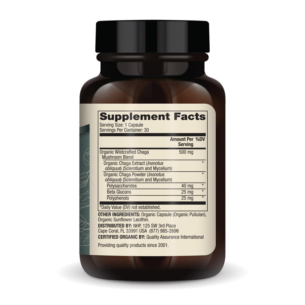 adaptogenic blend with chaga