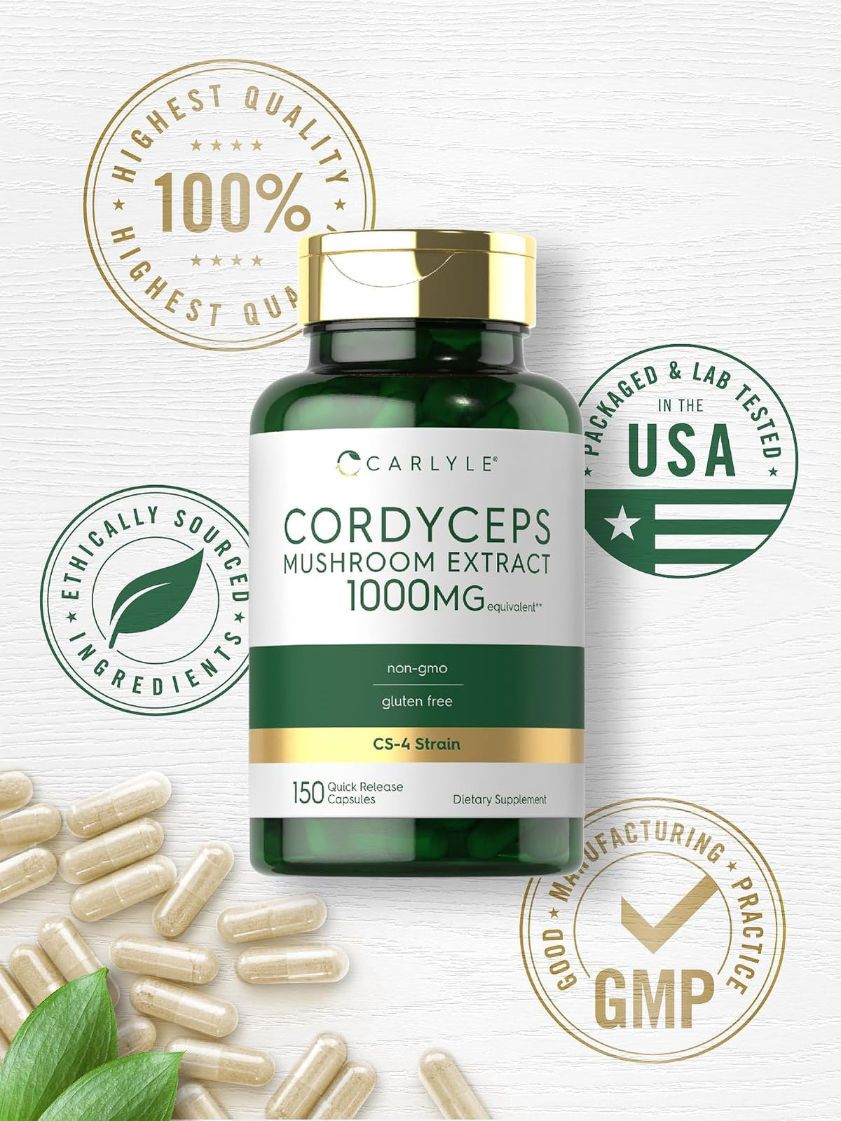 Adaptogenic Cordyceps for stress relief