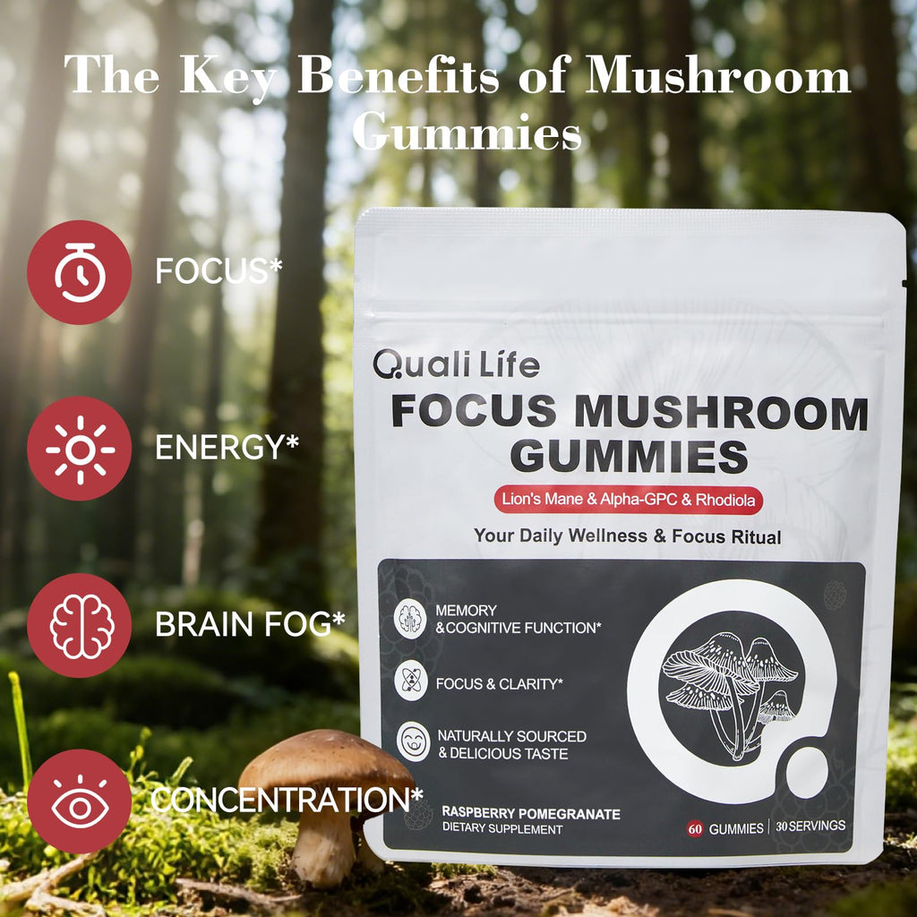 Adaptogenic gummies for mental clarity