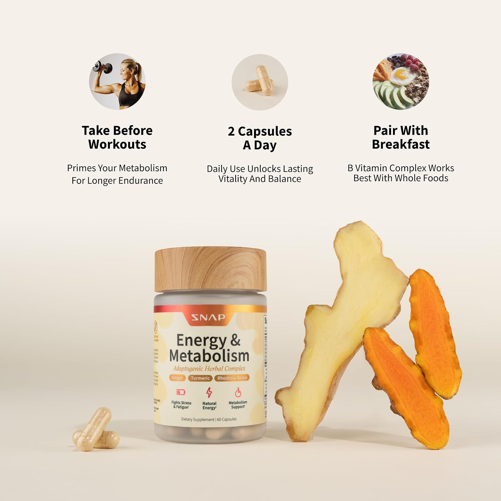adaptogenic herbal complex for metabolism