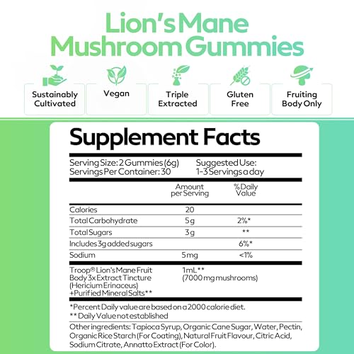 Adaptogenic lion's mane for focus