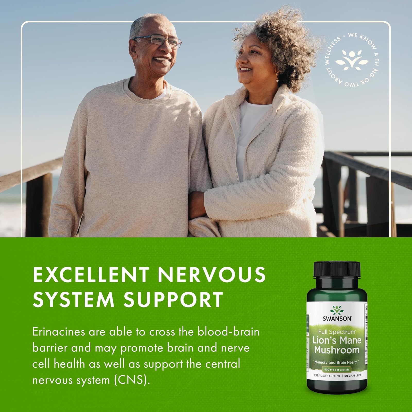 adaptogenic lion's mane for stress relief