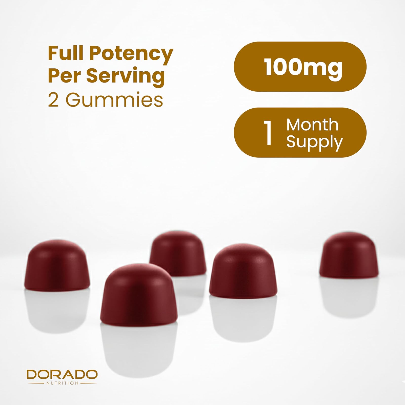 Adaptogenic Lion's Mane gummy snacks