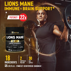 adaptogenic lion's mane health boost