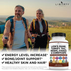 adaptogenic Lion's Mane mushroom formula