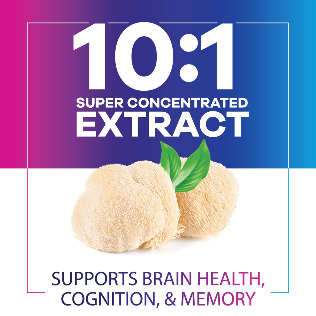 adaptogenic Lion's Mane mushroom supplement