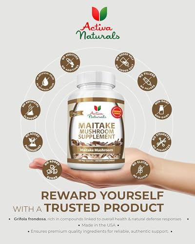 Adaptogenic Maitake mushroom capsules