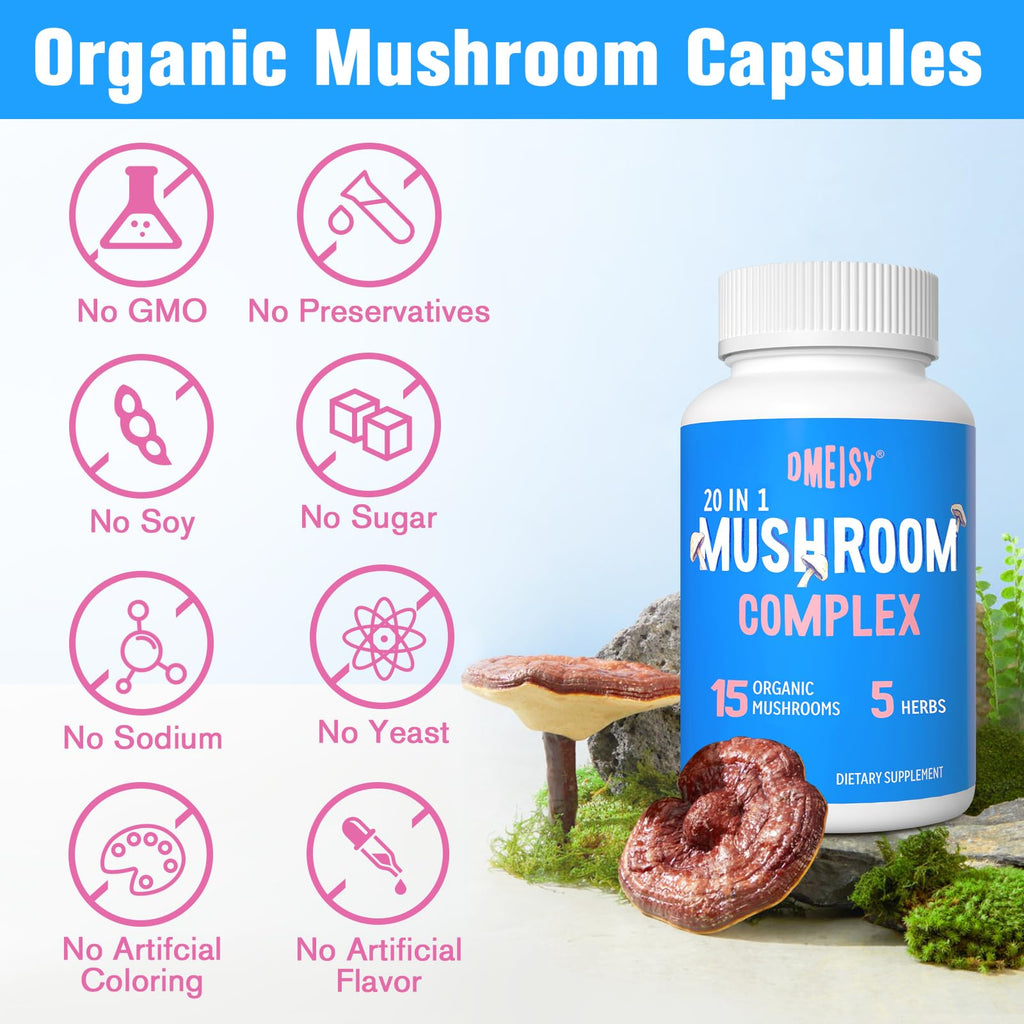 adaptogenic mushroom blend for vitality