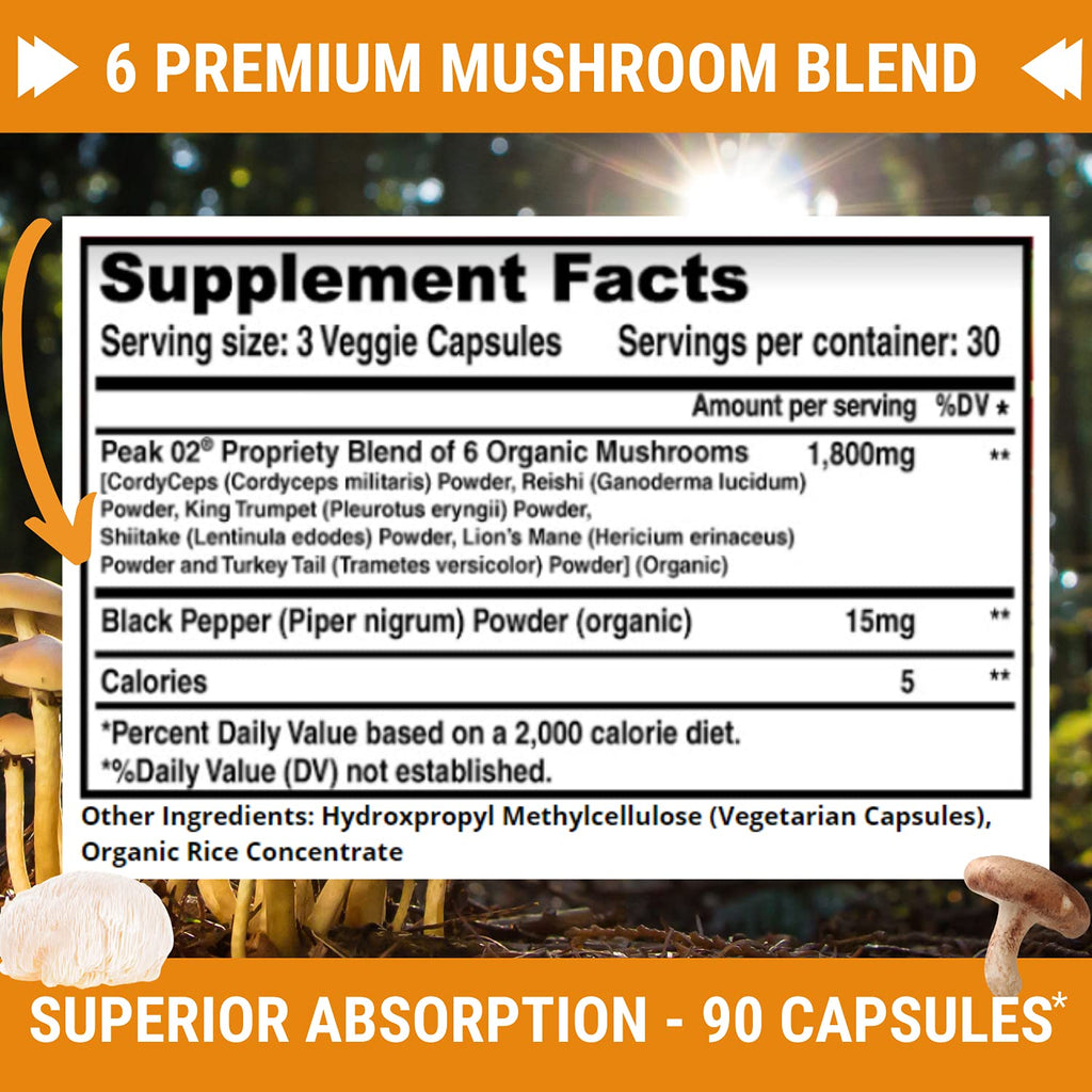 adaptogenic mushroom blend for vitality