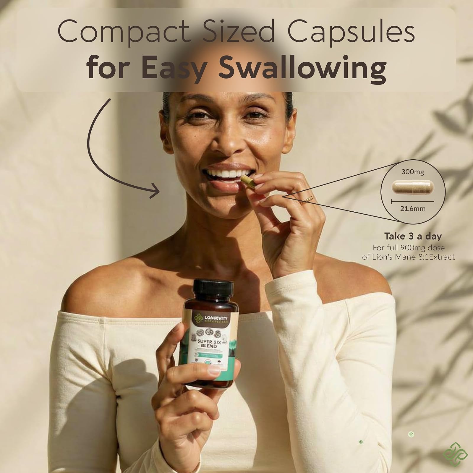adaptogenic mushroom capsules for vitality