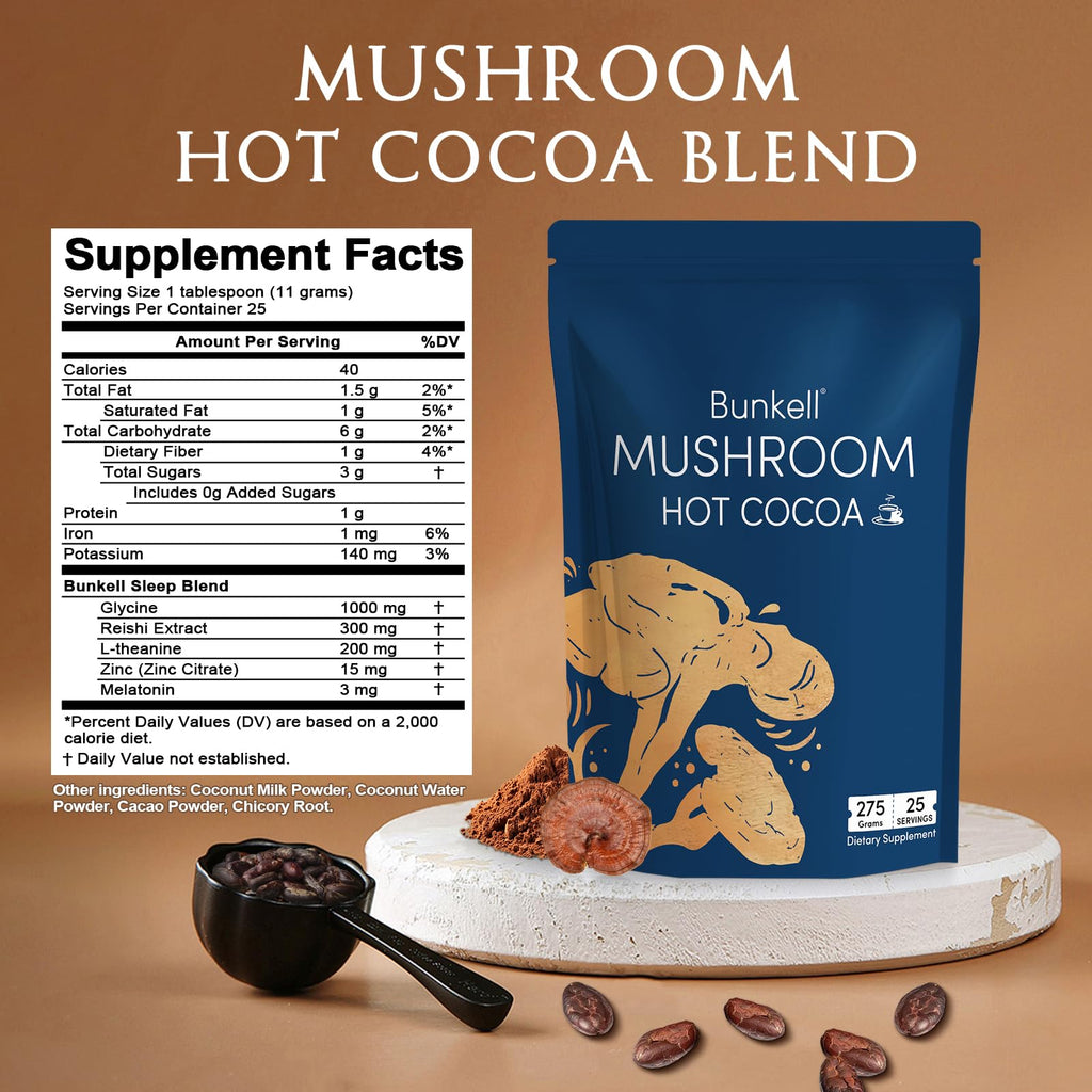 adaptogenic mushroom cocoa for relaxation