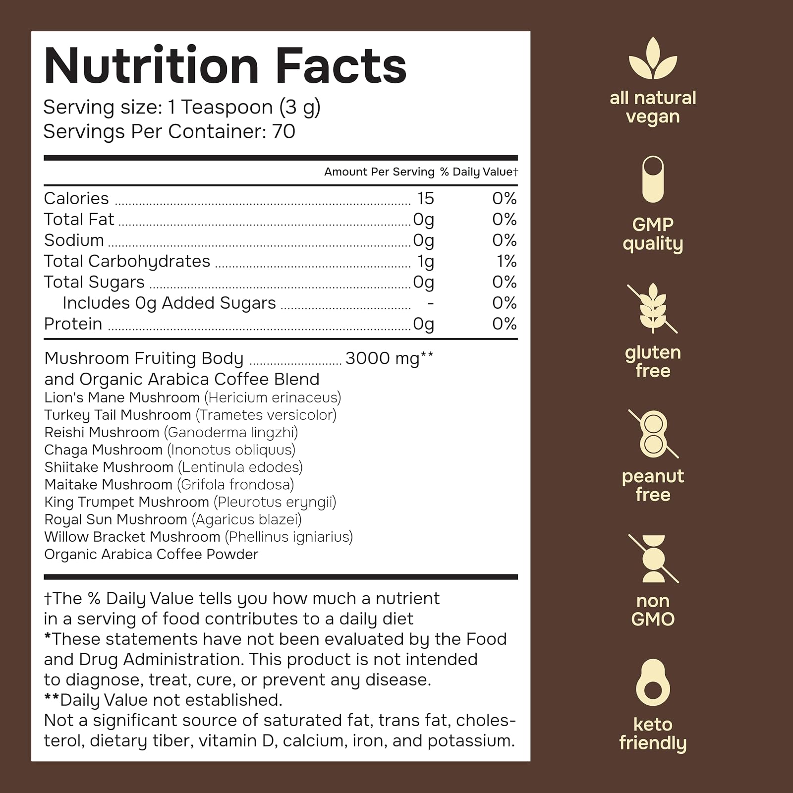 adaptogenic mushroom coffee benefits