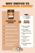 adaptogenic mushroom coffee drink