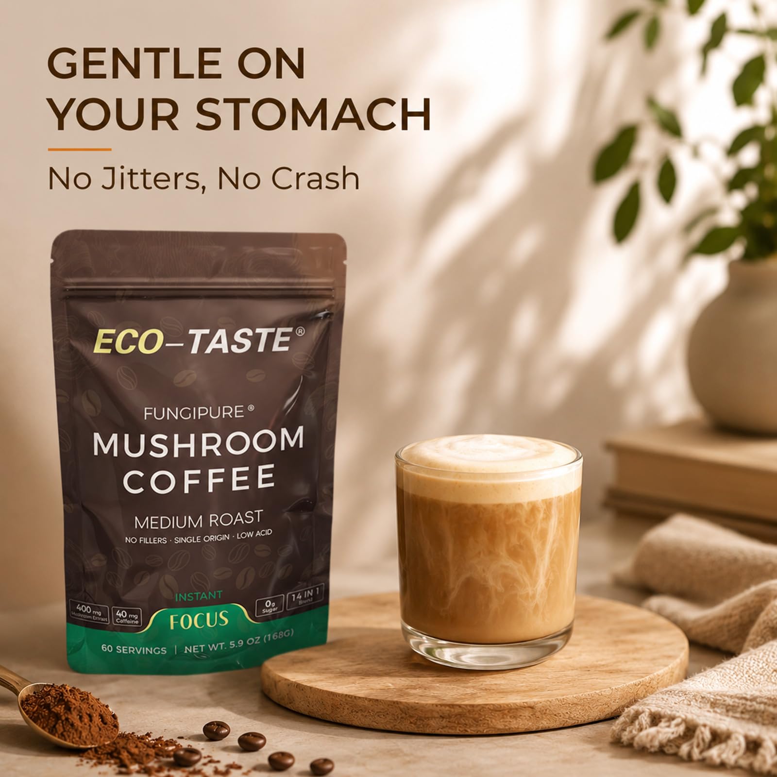 adaptogenic mushroom coffee for energy