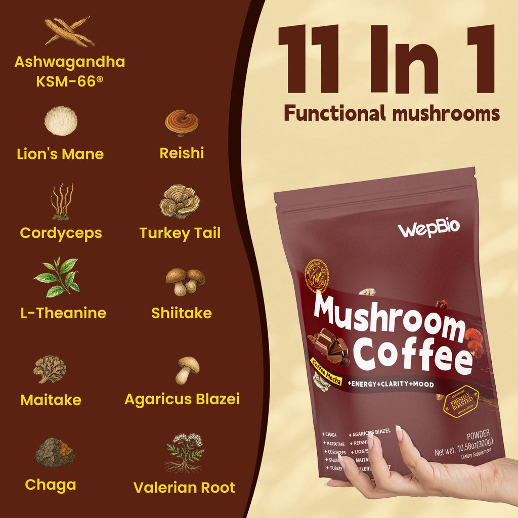 adaptogenic mushroom coffee for wellness