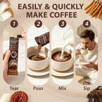 Adaptogenic mushroom coffee for wellness