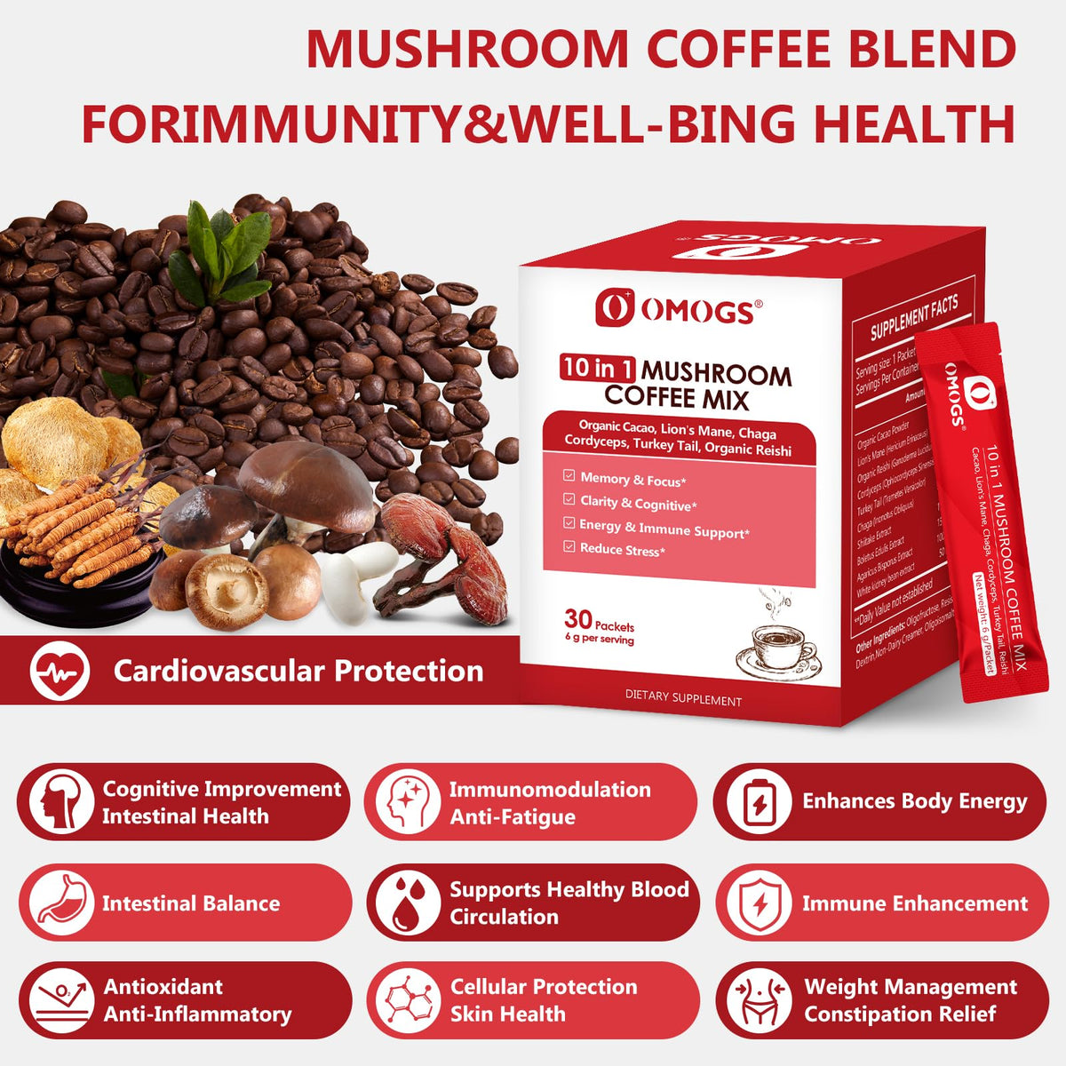 adaptogenic mushroom coffee for wellness