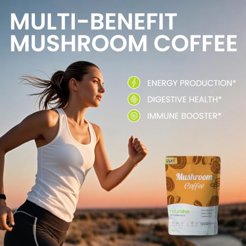 Adaptogenic mushroom coffee mix