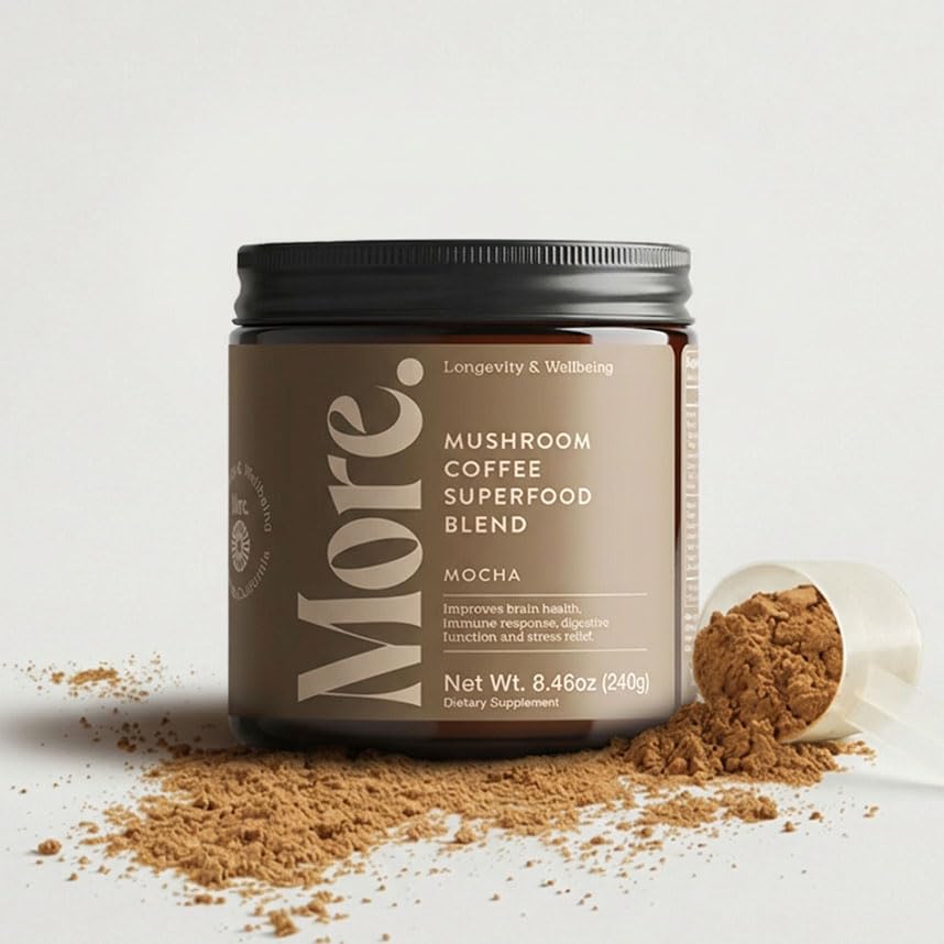 Adaptogenic mushroom coffee superfood