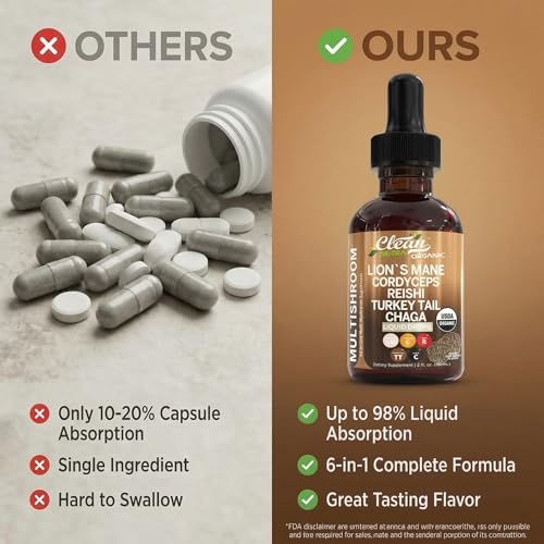 adaptogenic mushroom complex for wellness